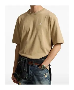 Polo Ralph Lauren Relaxed Fit Jersey Crewneck T-shirt - Nude