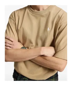 Polo Ralph Lauren Relaxed Fit Jersey Crewneck T-shirt - Nude