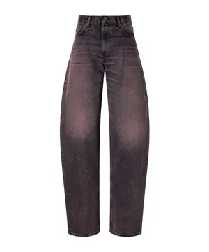 HAIKURE Bibi High-rise Wide-leg Jeans - Black