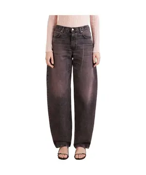 HAIKURE Bibi High-rise Wide-leg Jeans - Black