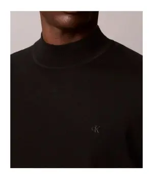 Calvin Klein Merinos Mock-neck Knitted Sweater