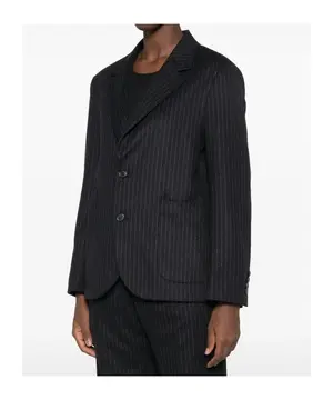 Barena Venezia Pinstripe Twobutton Blazer