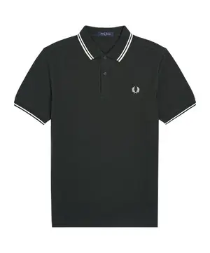 Fred Perry Short Sleeve Twin Tipped Polo Shirt