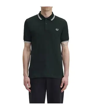 Fred Perry Short Sleeve Twin Tipped Polo Shirt
