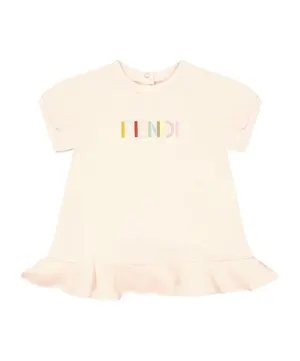 Fendi Shortsleeve Knit Dress
