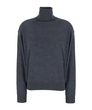 SEMICOUTURE Logo Sweater - Grey