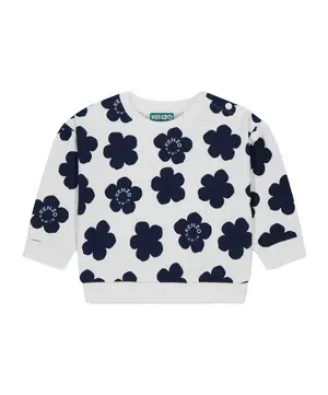 Kenzo Floral Print Crewneck Sweatshirt - No