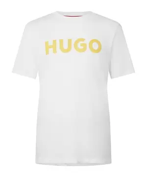 Hugo Boss Casual Short Sleeve T-shirt With Logo Detail - No