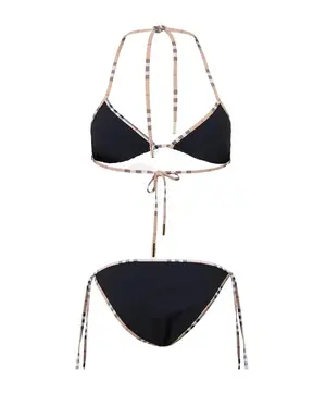Balmain Solid Color Bikini