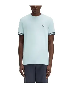 Fred Perry Stripe Cuff T-shirt