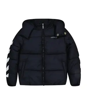 Off-White Long Sleeve Zip Up Jacket