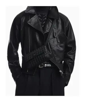 Emporio Armani Embossed Messenger Bag