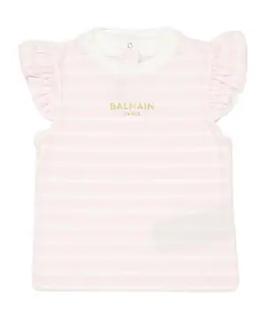 Balmain Pleated T-shirt