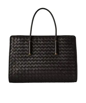 Bottega Veneta Woven Leather Tote Handbag