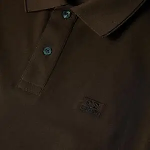 C.P. COMPANY Solid Color Polo Shirt