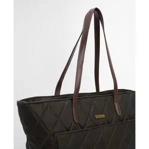 Barbour Solid Color Shoulder Bag