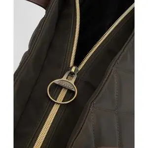 Barbour Solid Color Shoulder Bag