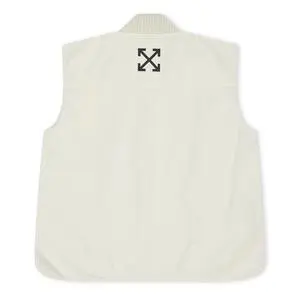 Off-White Sleeveless Coat