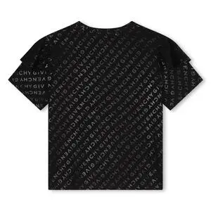 Givenchy Stretch Shortsleeve Cropped Tshirt
