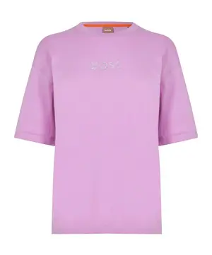 Hugo Boss Solid Color T-shirt - Pink
