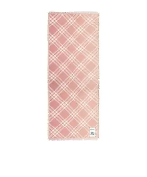 Burberry Diamondcheck Long Scarf