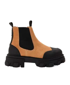 GANNI Clted Low Chelsea Boots