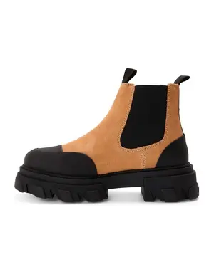 GANNI Clted Low Chelsea Boots