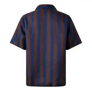 Fendi Verticalstriped Shortsleeve Shirt