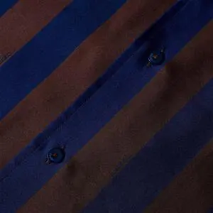 Fendi Verticalstriped Shortsleeve Shirt