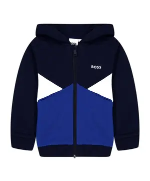 Hugo Boss Long Sleeve Zip Up Jacket - No