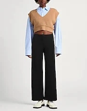 MAXCO. Max&co. Jersey Wide-leg Pants - Black