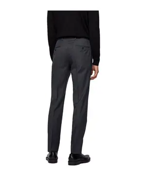 Hugo Boss Solid Color Casual Trousers