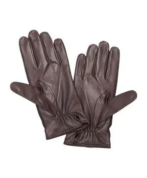 Emporio Armani Sheepskin Gloves - Black