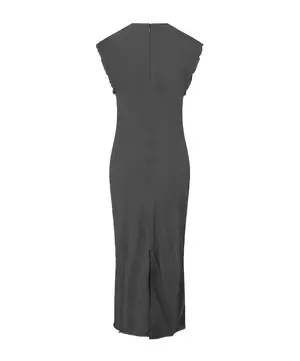 AMI Paris Simple Long Dress - Black
