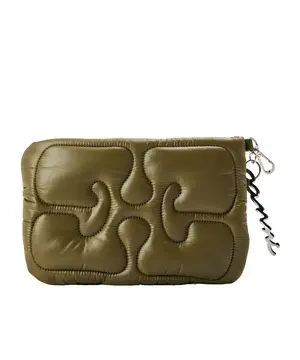 GANNI Quilted Pouch