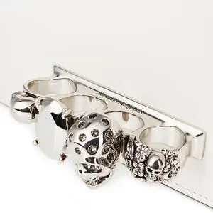 Alexander McQueen Jewelled Satchel Bag
