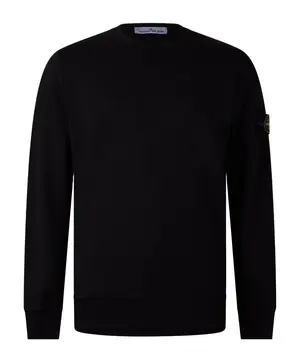 Stone Island Crewneck Sweatshirt - Black