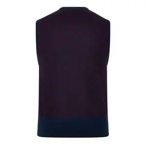 Emporio Armani Crewneck Jacquard Waistcoat