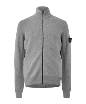 Stone Island Full Zip Knit Jacket - No