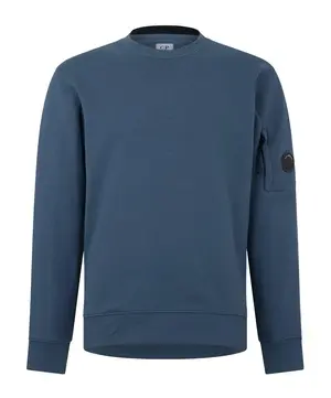 C.P. COMPANY Crewneck Sweatshirt With Lens Detail