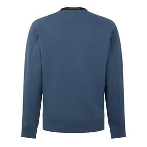 C.P. COMPANY Crewneck Sweatshirt With Lens Detail