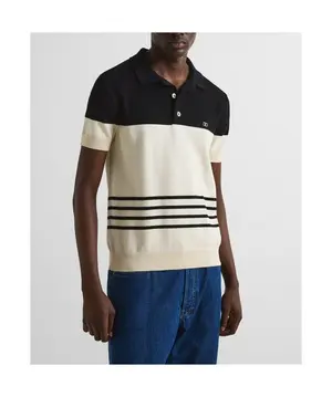 Valentino Garavani Shortsleeve Knit Polo Shirt