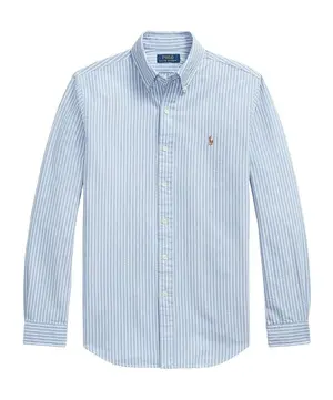 Polo Ralph Lauren Longsleeve Shirt - Blue/white