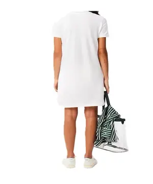 Lacoste Collared Polo Shirt Dress