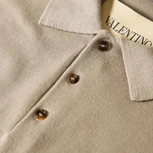 Valentino Garavani Longsleeve Knit Polo