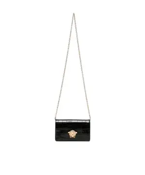 Versace Medusa '95 Croc-effect Shoulder Bag