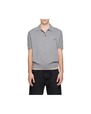 VIVIENNE WESTWOOD Knitted Polo Shirt