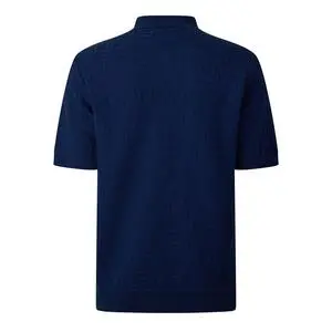Fendi Shortsleeve Knit Polo