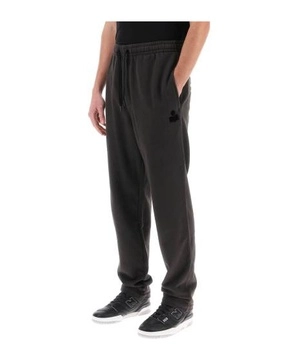 Isabel Marant Étoile Solid Color Casual Long Pants
