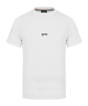 Hugo Boss T-shirt With Logo Detail - White